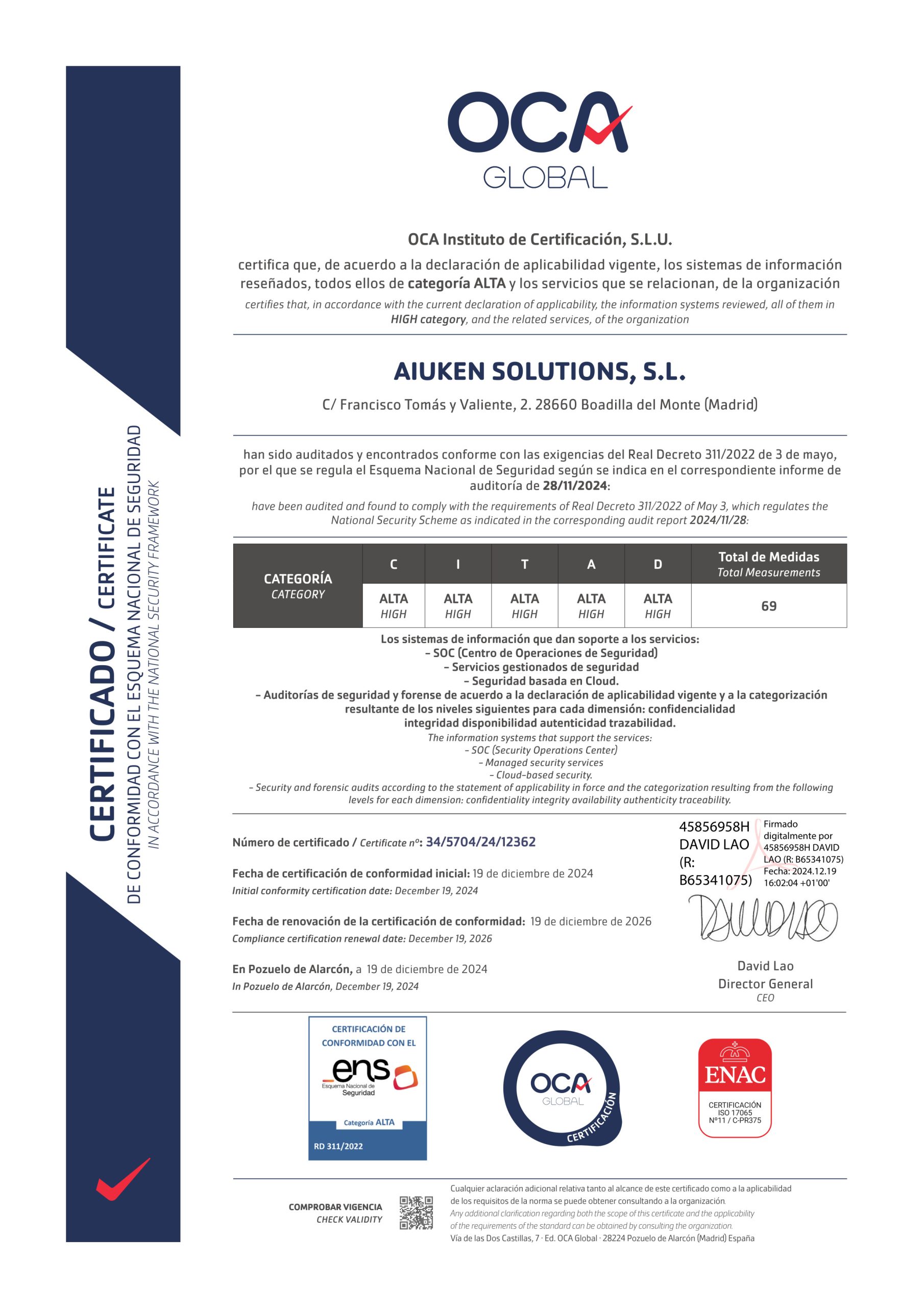 Infigo IS se une al Grupo Allurity para fortalecer su oferta en ...